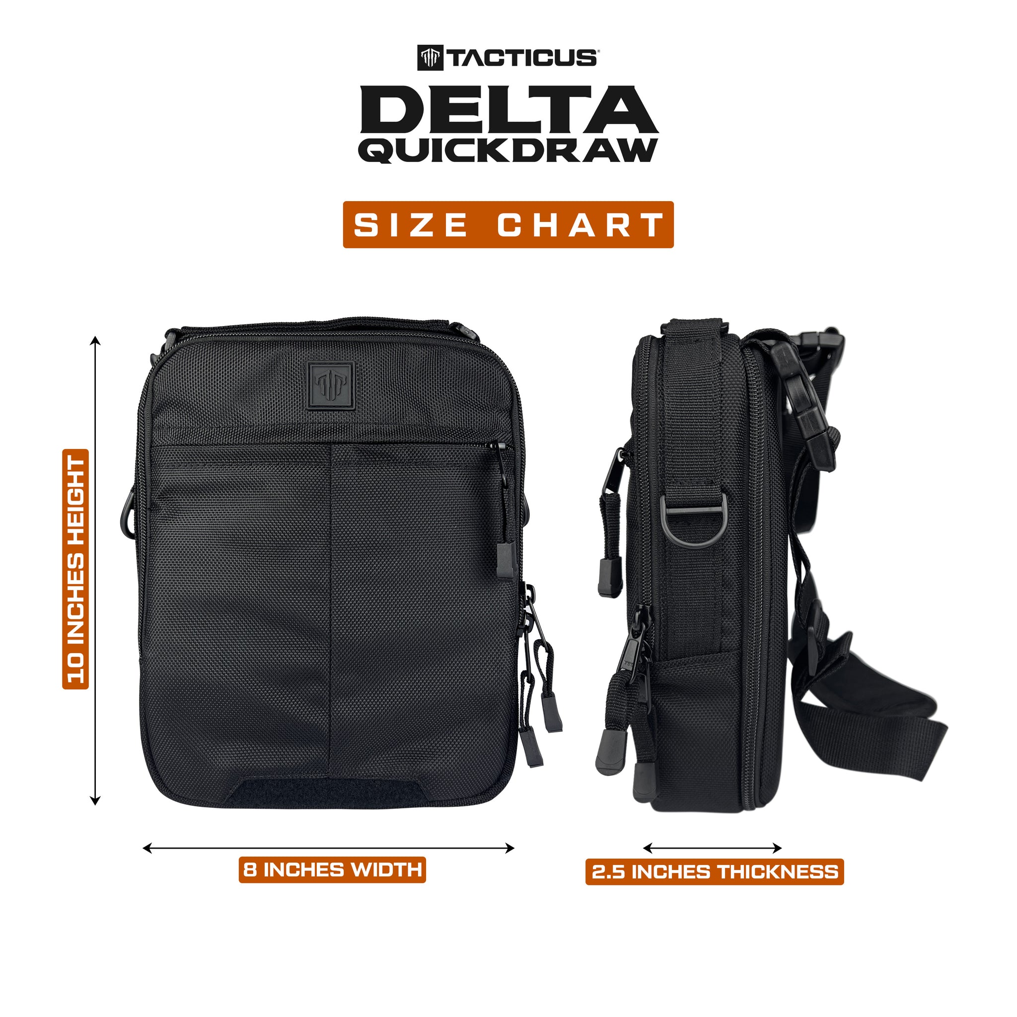 Tacticus Delta Quickdraw Bag - Tactical Bag – TACTICUS